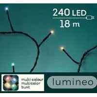 Lumineo Novogodišnje lampice za spoljnu i unutrašnju upotrebu Multicolor 18m 240 LED 49.4155