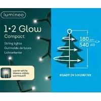 Lumineo Novogodišnje stepenaste LED lampice 1-2-glow Compact 6 nivoa 540 LED 49.5401