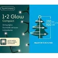 Lumineo Novogodišnje stepenaste LED lampice 1-2-glow Compact 7 nivoa 700 LED 49.5402