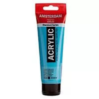 TALENS Amsterdam Akrilna boja - Akrilik - Tirkizno plava 120ml 680522