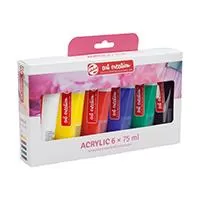 TALENS Art Creation Acrylic Colour Tube - Set - Akrilne boje 6x75ml 692901