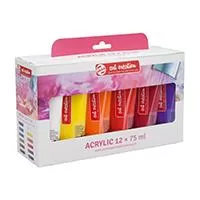 TALENS Art Creation Acrylic Colour Tube - Set - Akrilne boje 12x75ml 692902