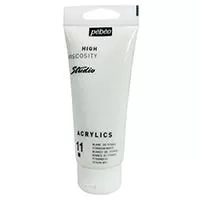 PEBEO Studio Acrylics High Viscosity - Akrilna boja - Titanium White 11 - 100ml 661011