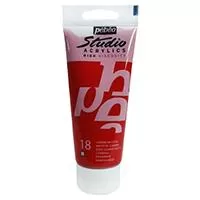 PEBEO Studio Acrylics High Viscosity - Akrilna boja - Naphtol Carmine 18 - 100ml 661018