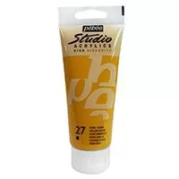 PEBEO Studio Acrylics High Viscosity - Akrilna boja - Yellow Ochre 27 - 100ml 661027