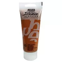 PEBEO Studio Acrylics High Viscosity - Akrilna boja - Raw Sienna 36 - 100ml 661036