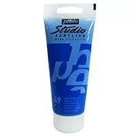 PEBEO Studio Acrylics High Viscosity - Akrilna boja - Opaque Primary Cyan 49 - 100ml 661049