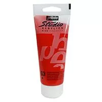 PEBEO Studio Acrylics High Viscosity - Akrilna boja - Dark Cadmium Red Hue 53 - 100ml 661053