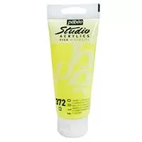 PEBEO Studio Acrylics Akrilna boja Akrilik 100ml Fluo Žuta