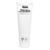 PEBEO Studio Acrylics High Viscosity - Akrilna boja - Vivid White 41 - 250ml 661211