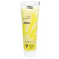 PEBEO Studio Acrylics High Viscosity - Akrilna boja - Opaque Primary Yellow 48 - 250ml 661248