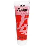 PEBEO Studio Acrylics High Viscosity - Akrilna boja - Dark Cadmium Red Hue 53 - 250ml 661253