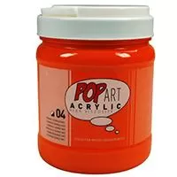 PEBEO Pop Art - Akrilna boja Akrilik 700ml Kadmijum narandžasta 661304