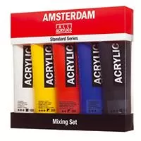 TALENS Amsterdam All Acrylics Standard Series - Mixing Set - Akrilne boje 5x120ml 680901