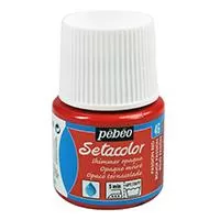 PEBEO Setacolor - Shimmer Opaque - Pokrivna boja za tekstil 45ml PASSION RED 664754