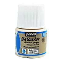 PEBEO Setacolor - Shimmer Opaque - Pokrivna boja za tekstil 45ml IVORY 664756