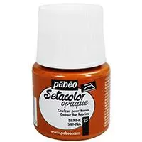 PEBEO Setacolor - Opaque - Pokrivna boja za tekstil 45ml SIENNA 664123