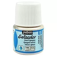 PEBEO Setacolor - Opaque Pearl - Pokrivna boja za tekstil 45ml PEARL BLUE 664781