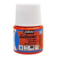 PEBEO Setacolor - Suede Effect - Pokrivna boja za tekstil 45ml ORANGE ZIST 664701