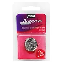 PEBEO Fantasy Accessories - Podloga od metala za nakit OVALNI PRSTEN 664351