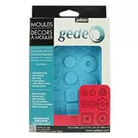 PEBEO Gedeo Mould Buttons - Kalup za livenje DUGMIĆI 13 x 18.5cm 667037