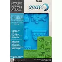 PEBEO Gedeo Mould Little Boy Toys - Transportation - Kalup za livenje DEČAK 30 x 20cm 667026