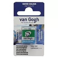 TALENS Van Gogh Water Colour Pan - Akvarel boja u panu PERMANENTNO ZELENA 13g 687662