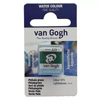 TALENS Van Gogh Water Colour Pan - Akvarel boja u panu FTALO ZELENA 13g 687675