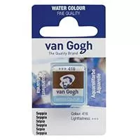 TALENS Van Gogh Water Colour Pan - Akvarel boja u panu SEPIA 13g 687416