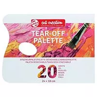 TALENS Art Creation Tear-Off Palette - Papirna paleta 20 listova 24 x 18 cm 699219