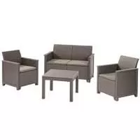 Baštenska garnitura Emma 2 seater Cappuccino 246157