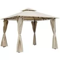 Tenda Gazebo Relax 2 Bež 3 x 4 m