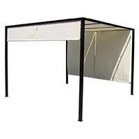 Pergola, Tenda Sa Pokretnim Krovom 2.9x2.9x2.2m