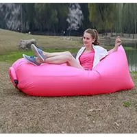 Air sofa ležaljka pink svetla