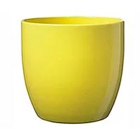 Soendgen keramička saksija Basel 14cm Shiny lemon