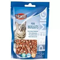 TRIXIE Hrana za mačke PREMIO Komadići tuna-piletina Trainer Snack Mini Nuggets 50gr