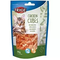 TRIXIE Hrana za mačke PREMIO Kockice Chicken Cubes 50gr