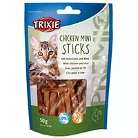 TRIXIE Hrana za mačke PREMIO Štapići Chicken Mini Sticks 50gr