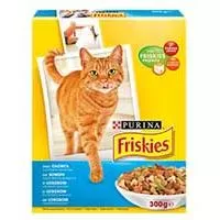 Friskies Hrana za mačke - losos i povrće - 300g