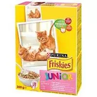 Friskies Junior Hrana za mačke do godinu dana - piletina i mleko - 300g