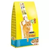 Friskies Hrana za mačke - losos i povrće - 10kg