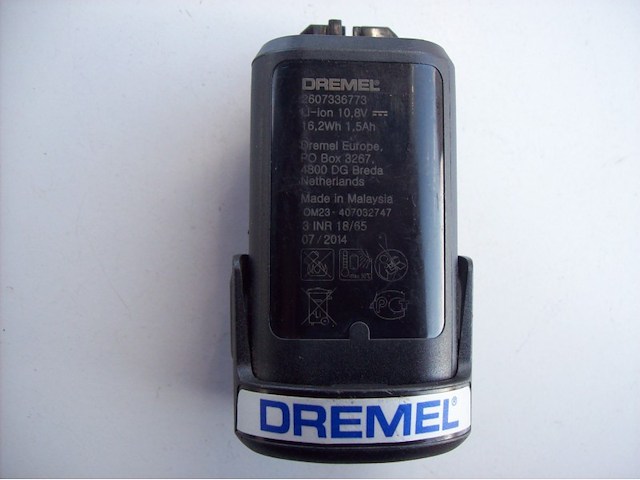 DREMEL Li-Ion baterija 10.8 v - 1,5Ah(875) - novo