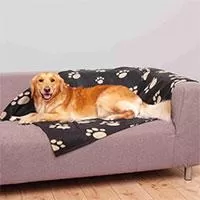 Ćebe za pse Barney 150x100cm black-beige Trixie 37182