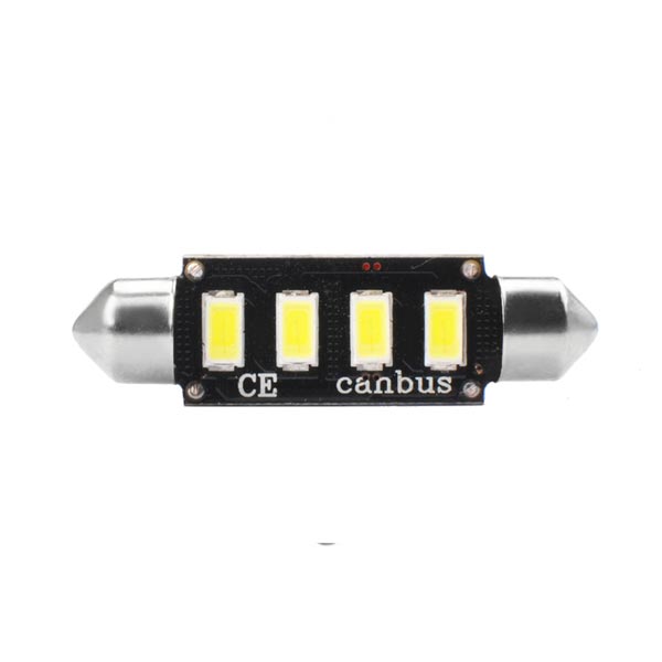 LED diode PR LB335W (C5W 42M 12V 4XSMD5730) CANBUS