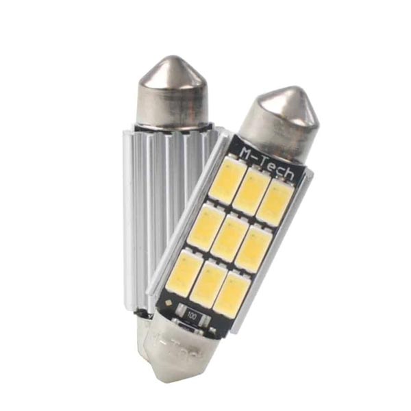 LED diode PL LB816W (C5W 41MM, 9XSMD5630)CANBUS W