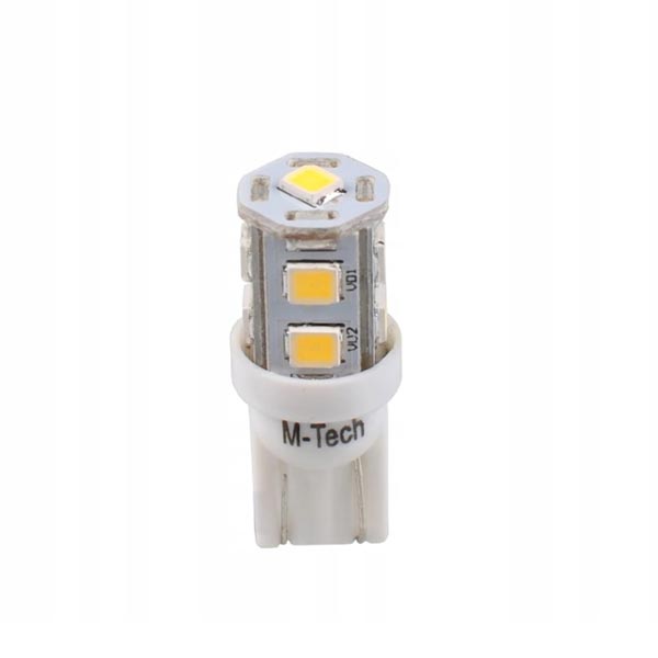 LED diode LB018W (W5W, T10 12V 9XSMD3528) M-TECH