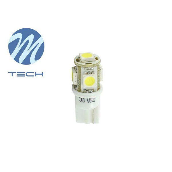 LED diode LB054W (W5W, T10 12V 5XSMD5050) M-TECH