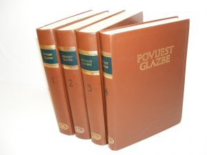 POVIJEST GLAZBE Josip Andreis 1-4 komplet