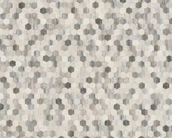 A.S. Création Wallpaper «Wood, Beige, Black, Cream, Grey» 374633