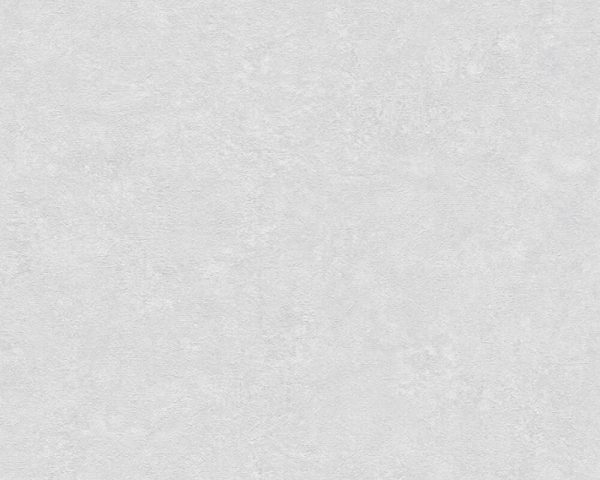 Livingwalls Wallpaper «Uni, Grey, White» 377448